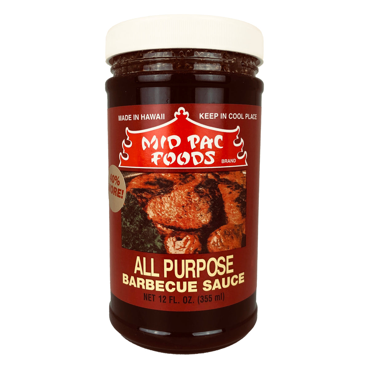 Mid Pac Foods - All Purpose BBQ Sauce - Halms